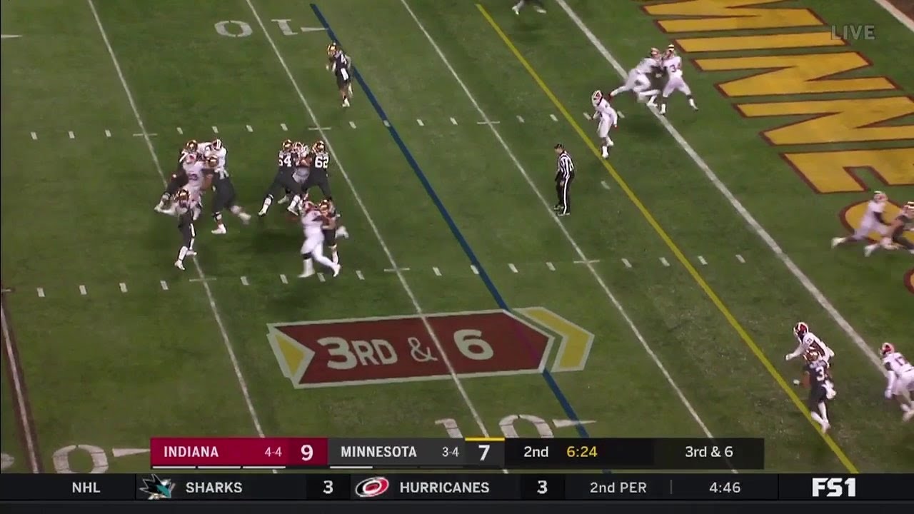 Tyler Johnson's Touchdown Catch vs. Indiana | Big Ten Football - YouTube