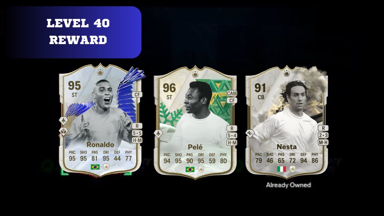 FC 24 - Level 40 Icon Player Pick - YouTube