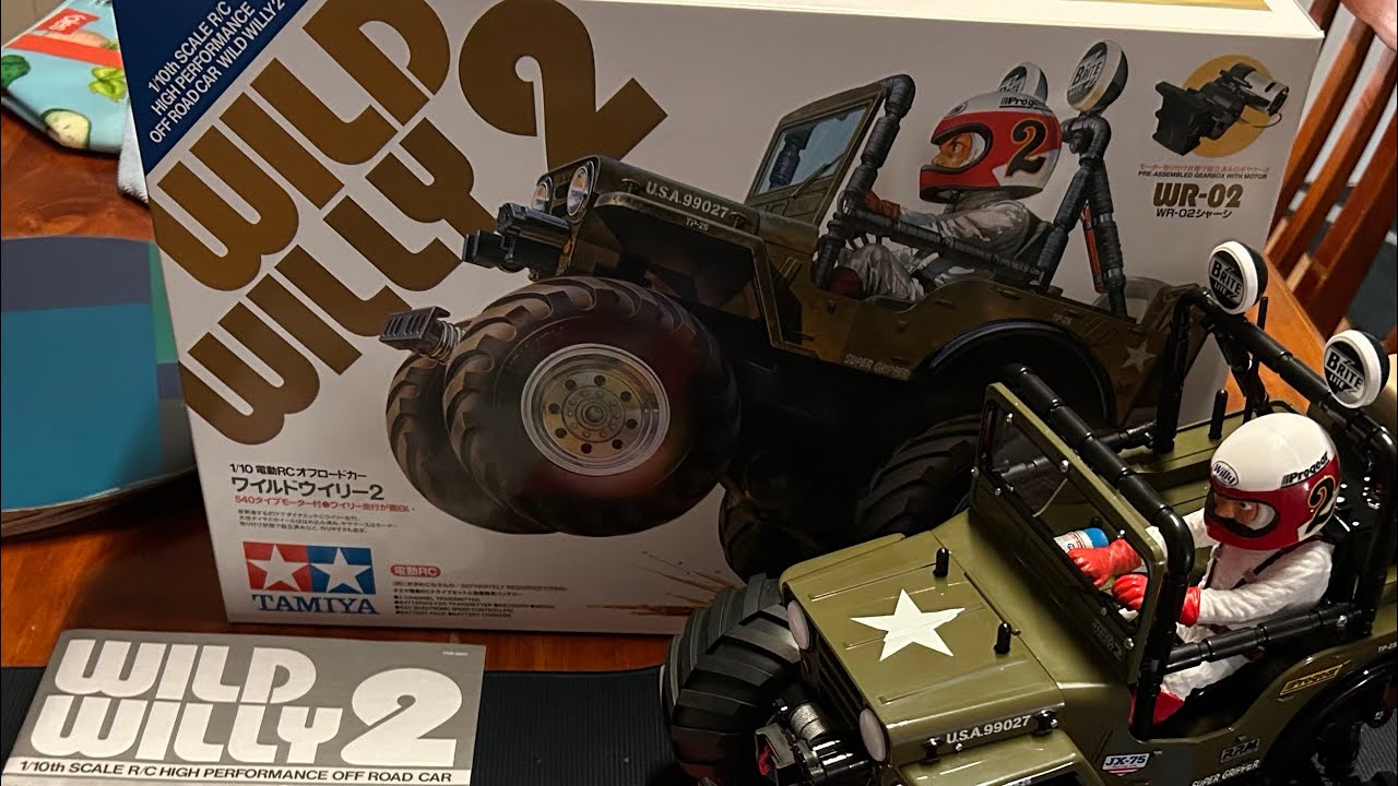 Tamiya Wild Willy 2. Unboxing & Build. - YouTube