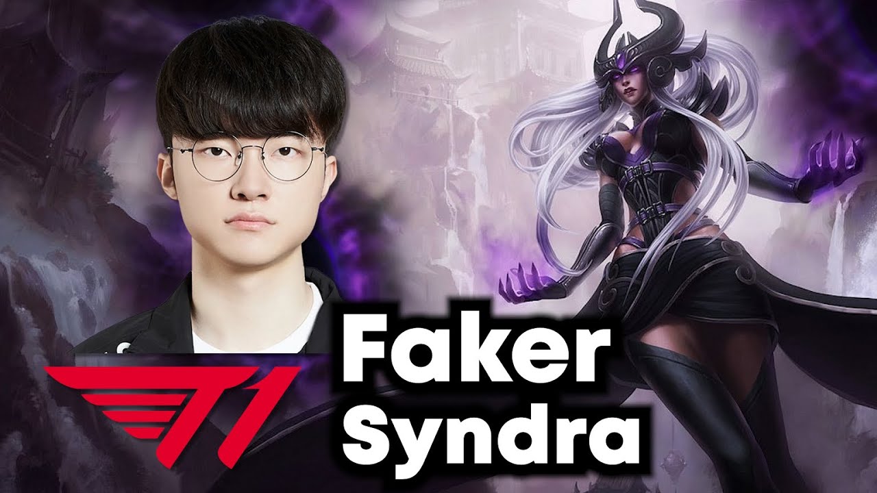 Faker picks Syndra - YouTube