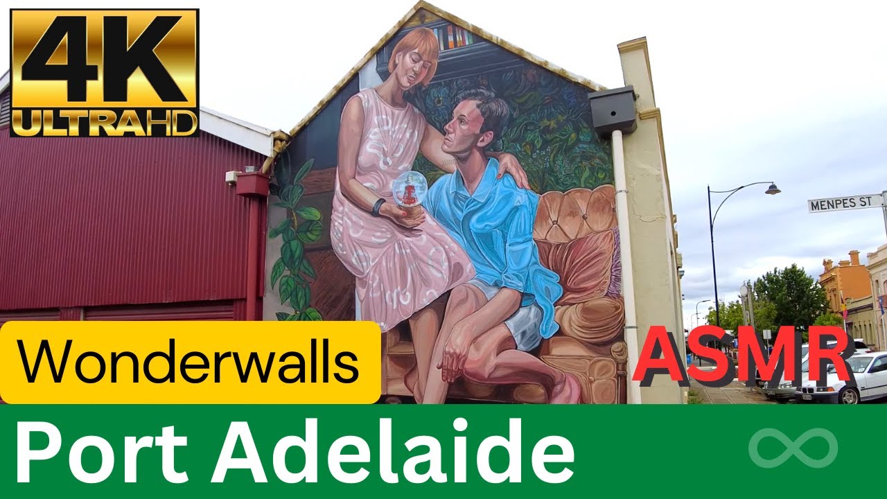 [4K] Port Adelaide Street Art Wonderwalls #portadelaide #asmr - YouTube