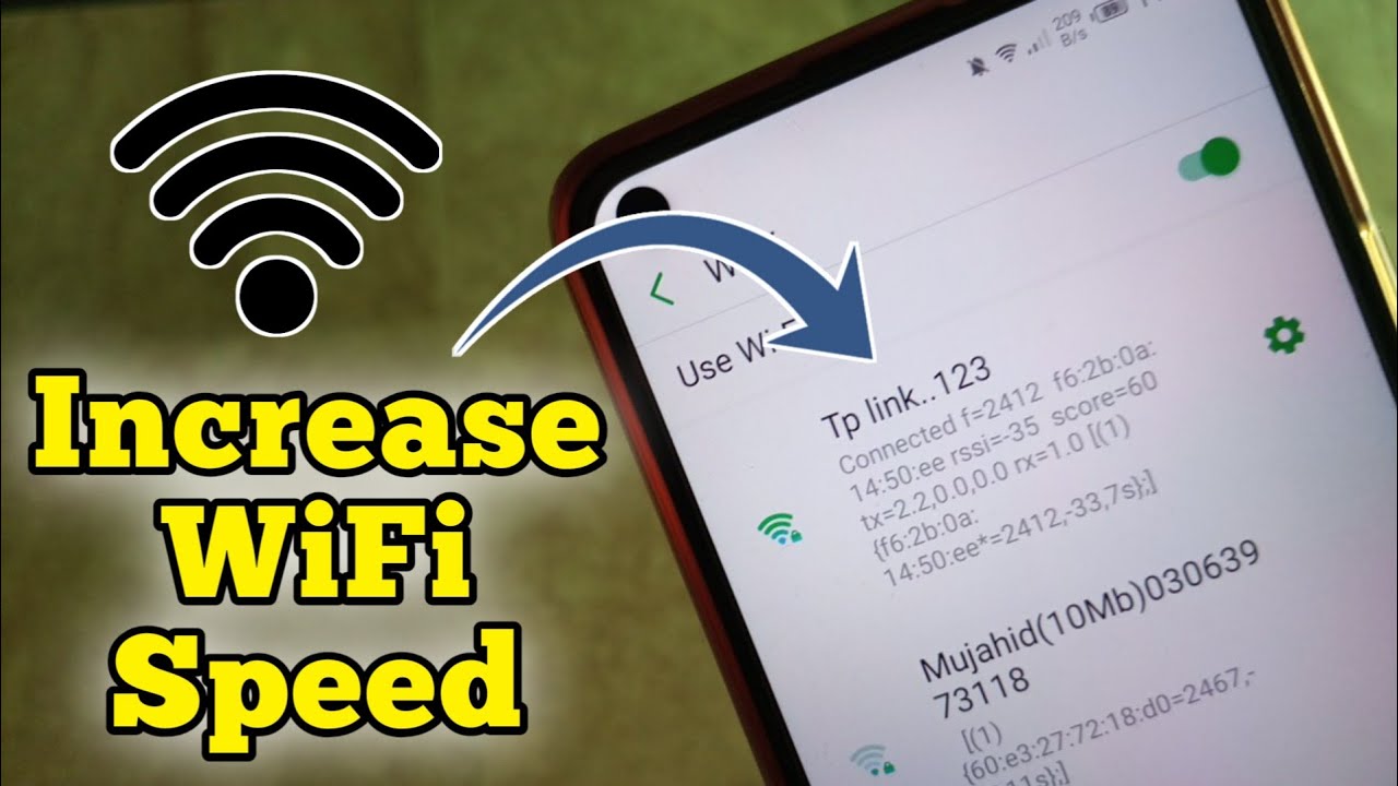How to increase wifi Speed - Wifi Speed Kaise Fast Kare - YouTube