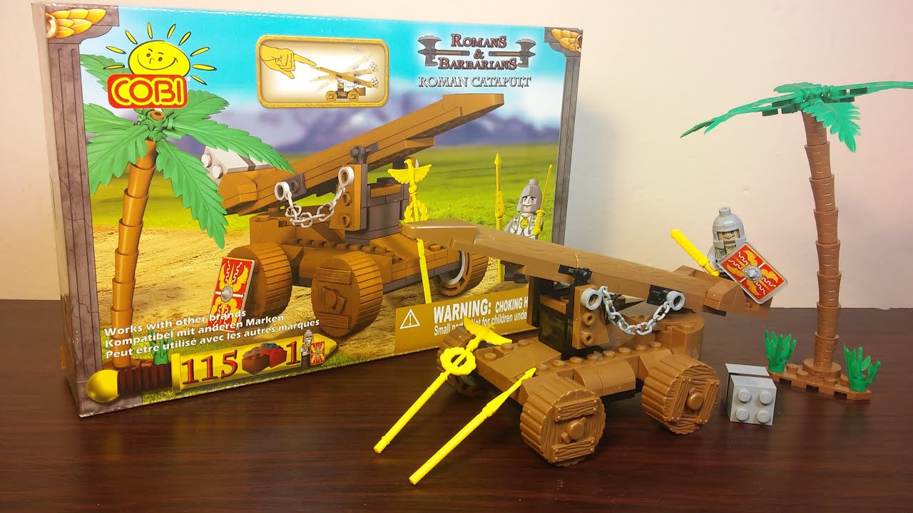 COBI Roman Catapult - Recenzja \ Unboxing zestawu nr 23115 - Duchy ...