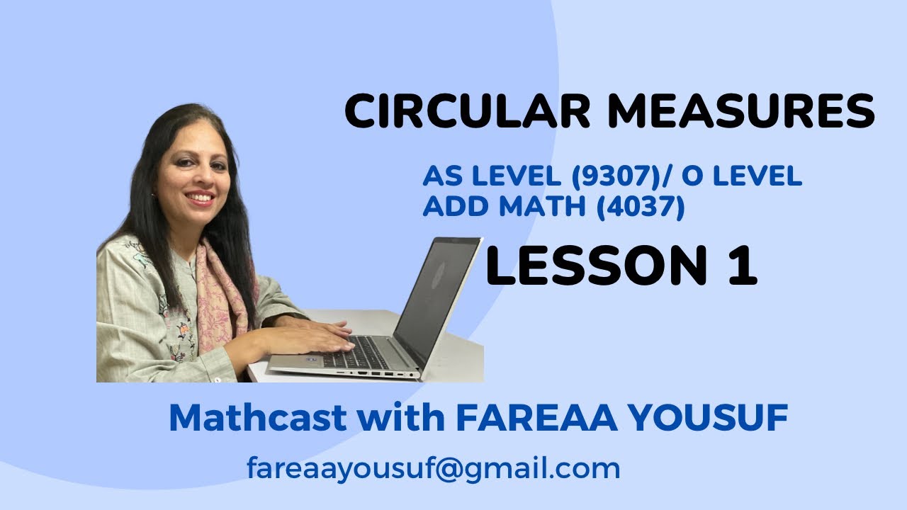 Ace AS Level & Add Math: Circular Measure Explained! (2024) - YouTube