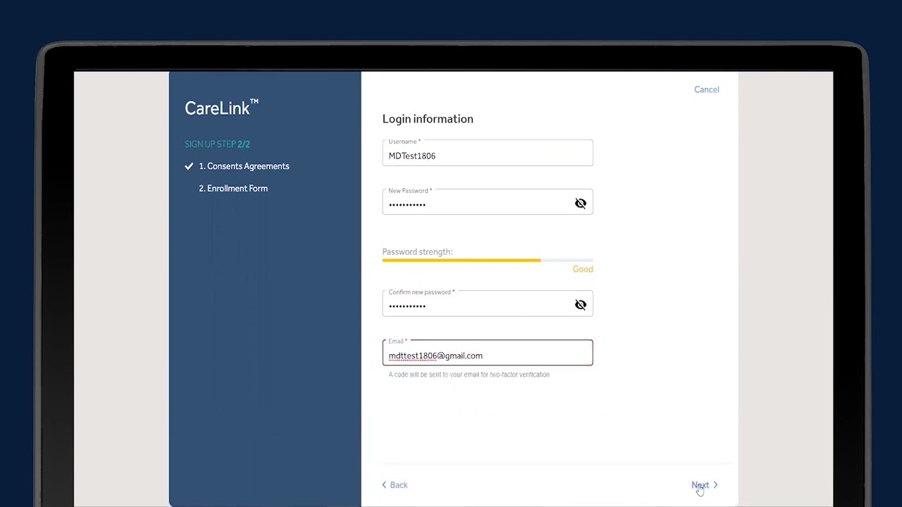 MiniMed™ 780G system: CareLink™ Personal Registration and upload. - YouTube