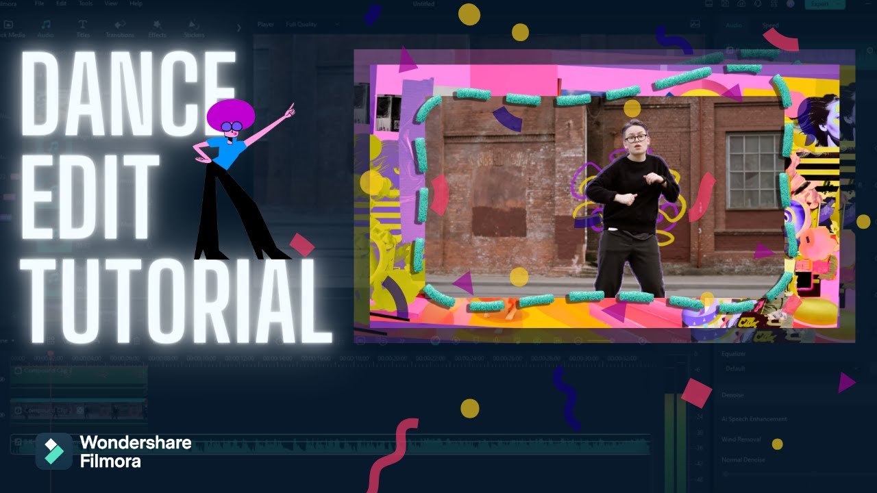 Dance video editing by Filmora - YouTube
