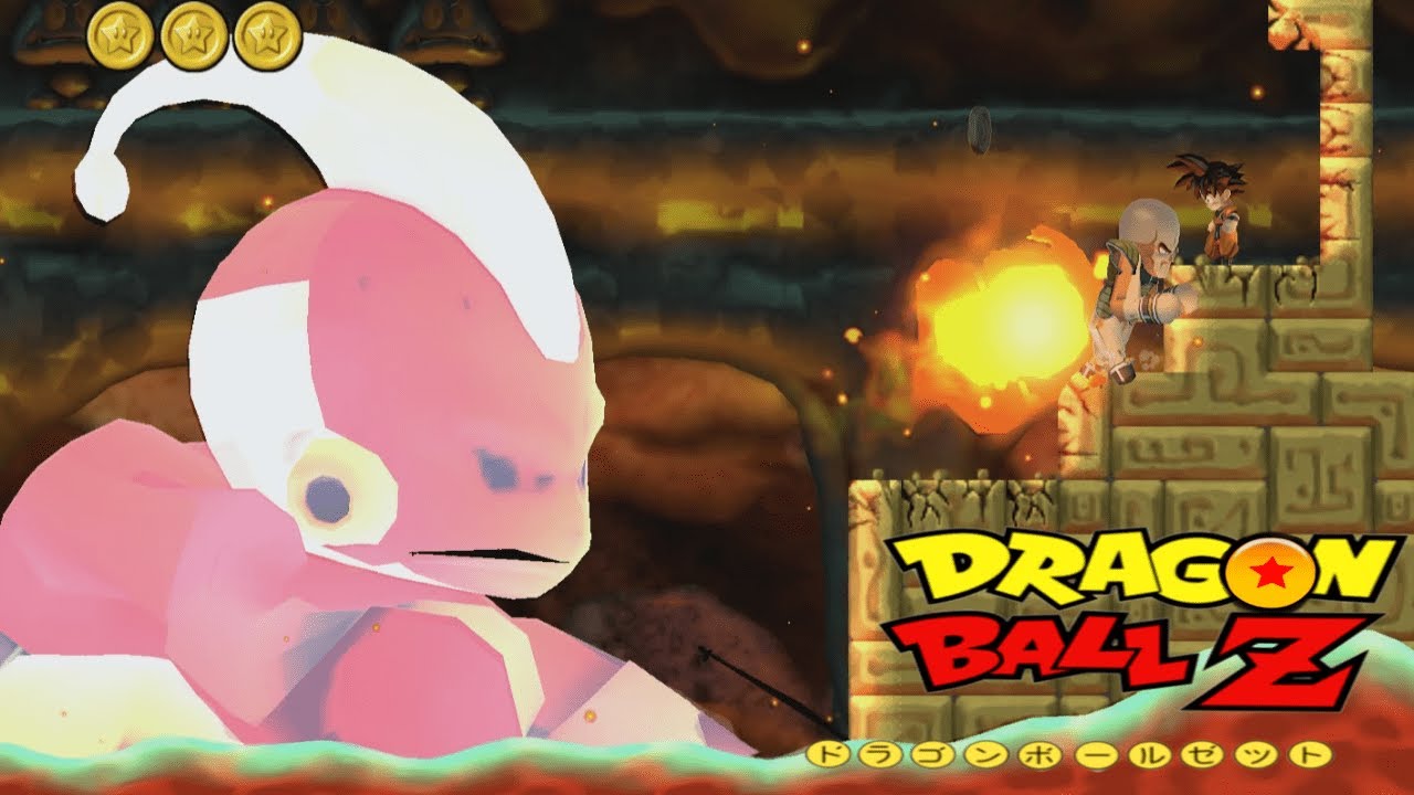 Super Mario - Goku NSMBW DBZ #23 Walkthrough 100% - YouTube