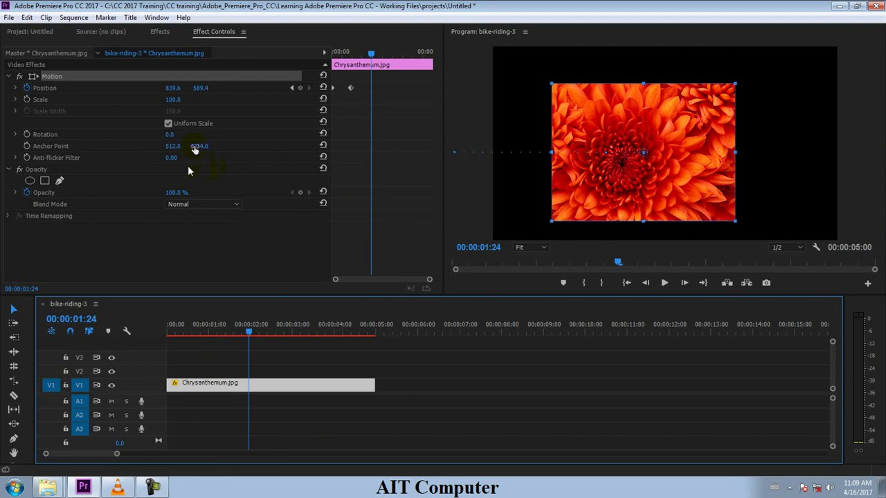 How Position adobe premiere pro cc 2017 myamar - YouTube