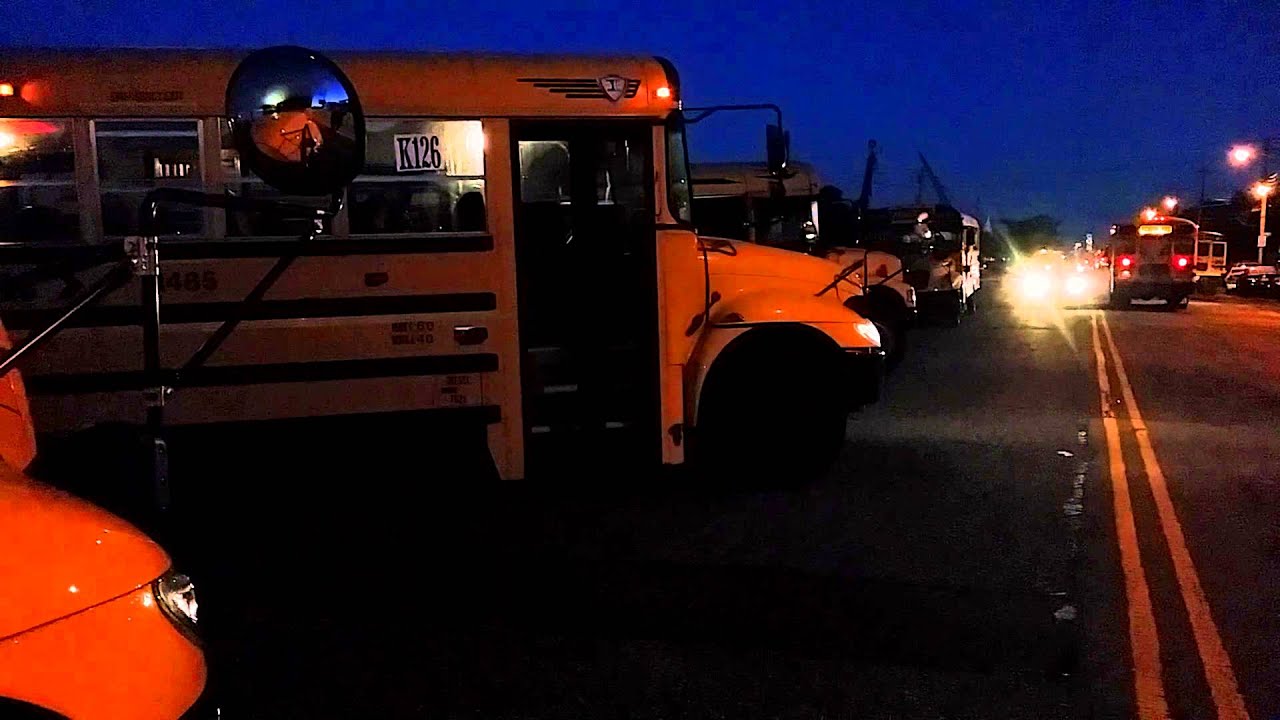 New dawn transit. Busses idling - YouTube