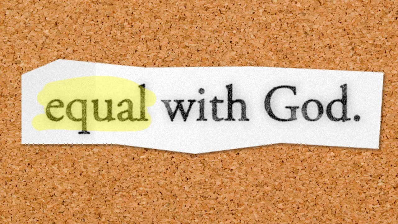 God as the Primary Witness for the Equality of Christ 11am - YouTube