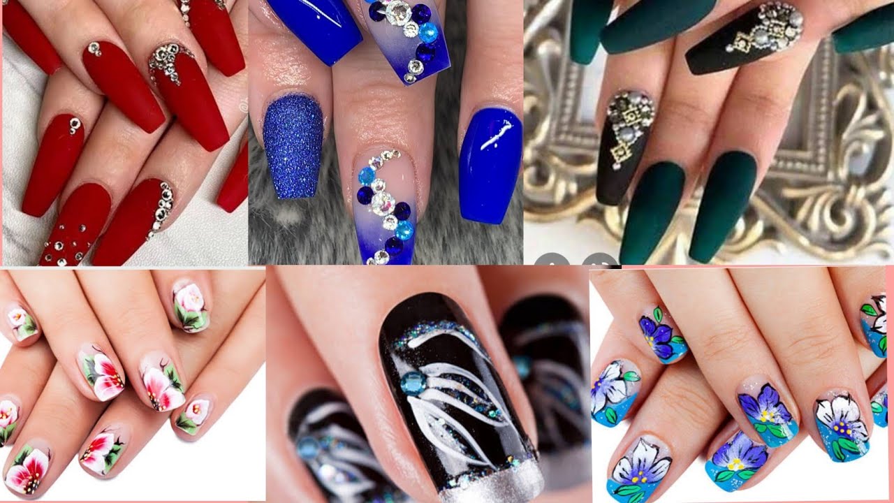 Nail art 2021/ Nail art picture slideshow/ Attractive nail art 2021 ...