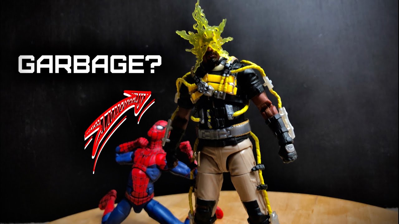 $40 of Garbage??? - Marvel Legends Marvel’s Electro Spider-Man No Way ...