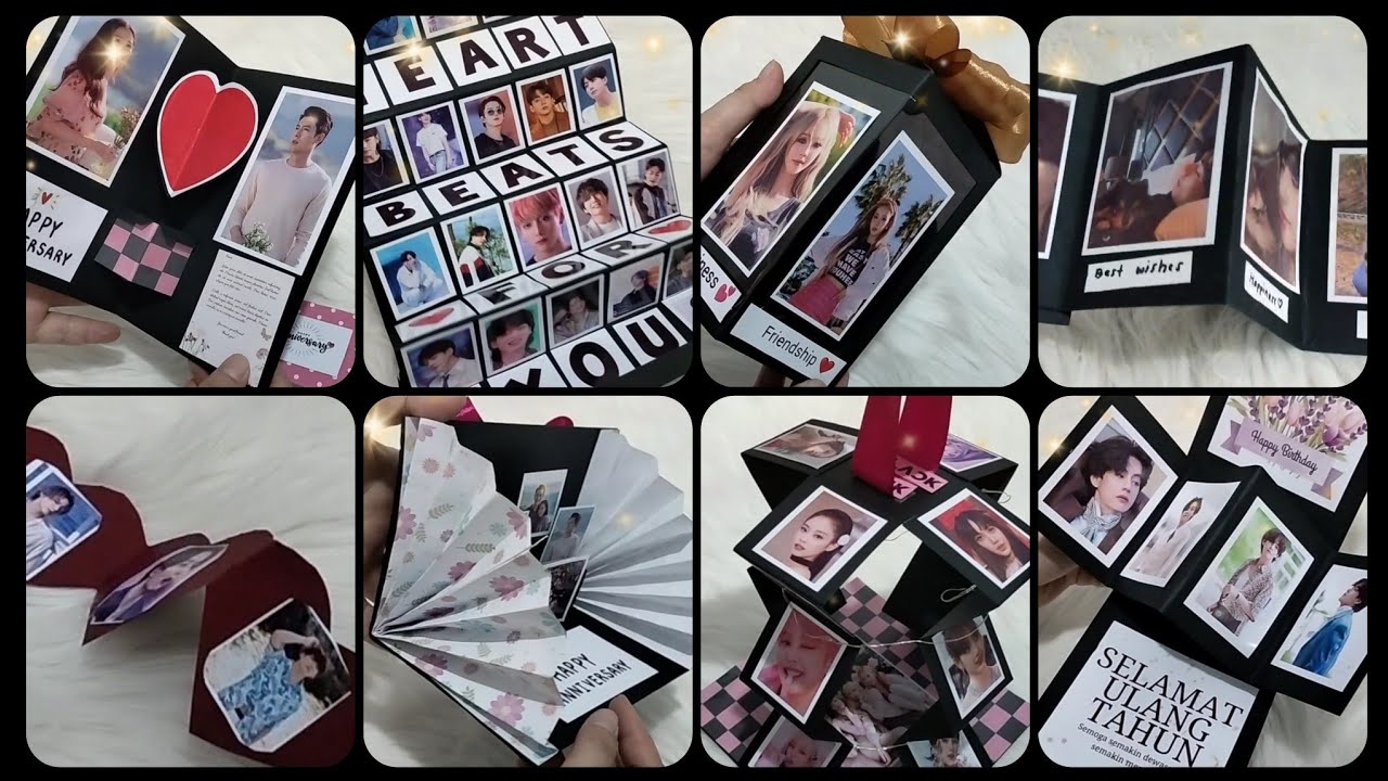 Mix photo gift compilation Ide kado foto handmade - YouTube