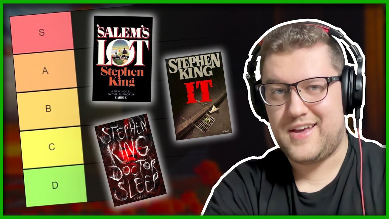 The ULTIMATE Stephen King Tier List - YouTube
