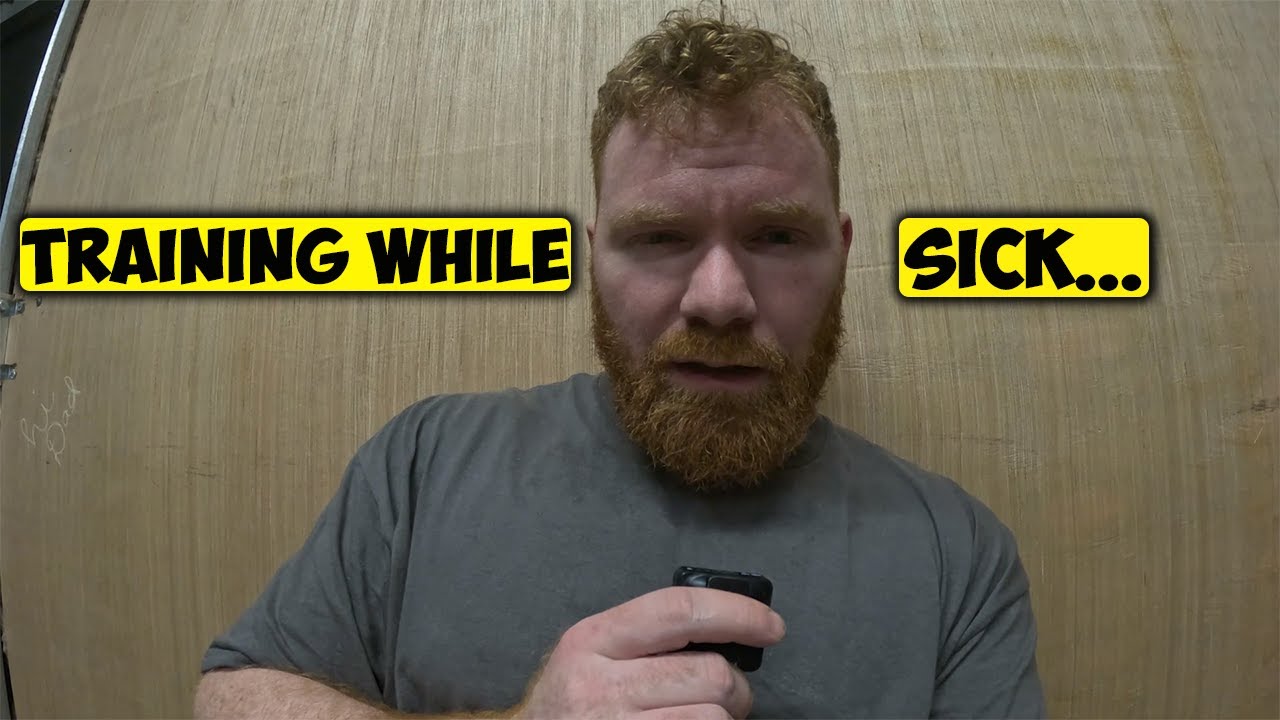 Weightlifter Attempts To Train While Sick. - YouTube