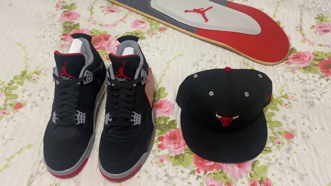 My Favorite Jordan Of All Time The AIR JORDAN 4 BRED - YouTube