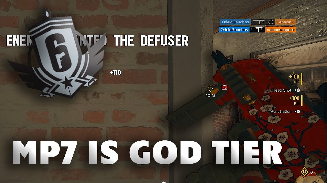 The Best SMG In This Game | Rainbow Six Siege - YouTube