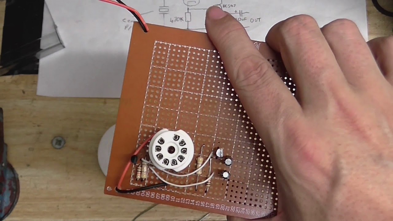 The Hombrew Record Player Thingy part 2(?) - Building the "preamp" and ...