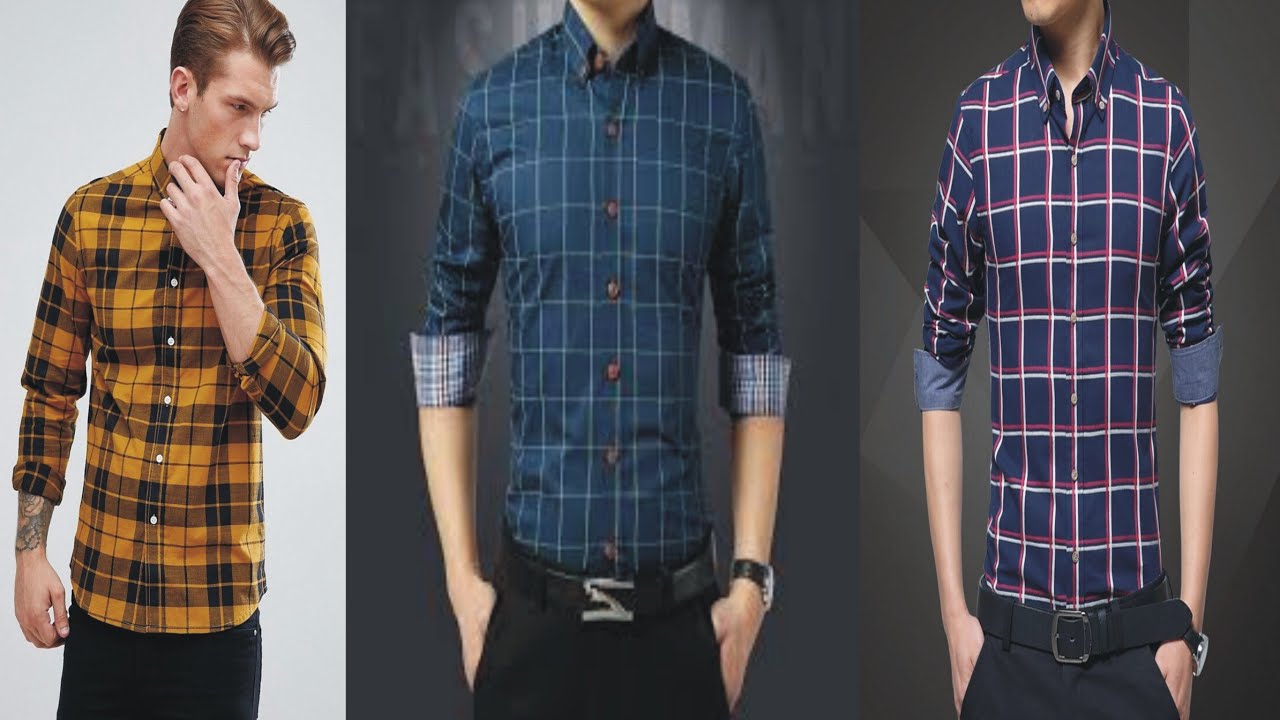 TOP BEAUTIFUL AND AMAZING CHECK SHIRT DESIGN COLLOCATION शीर्ष फैशन के ...