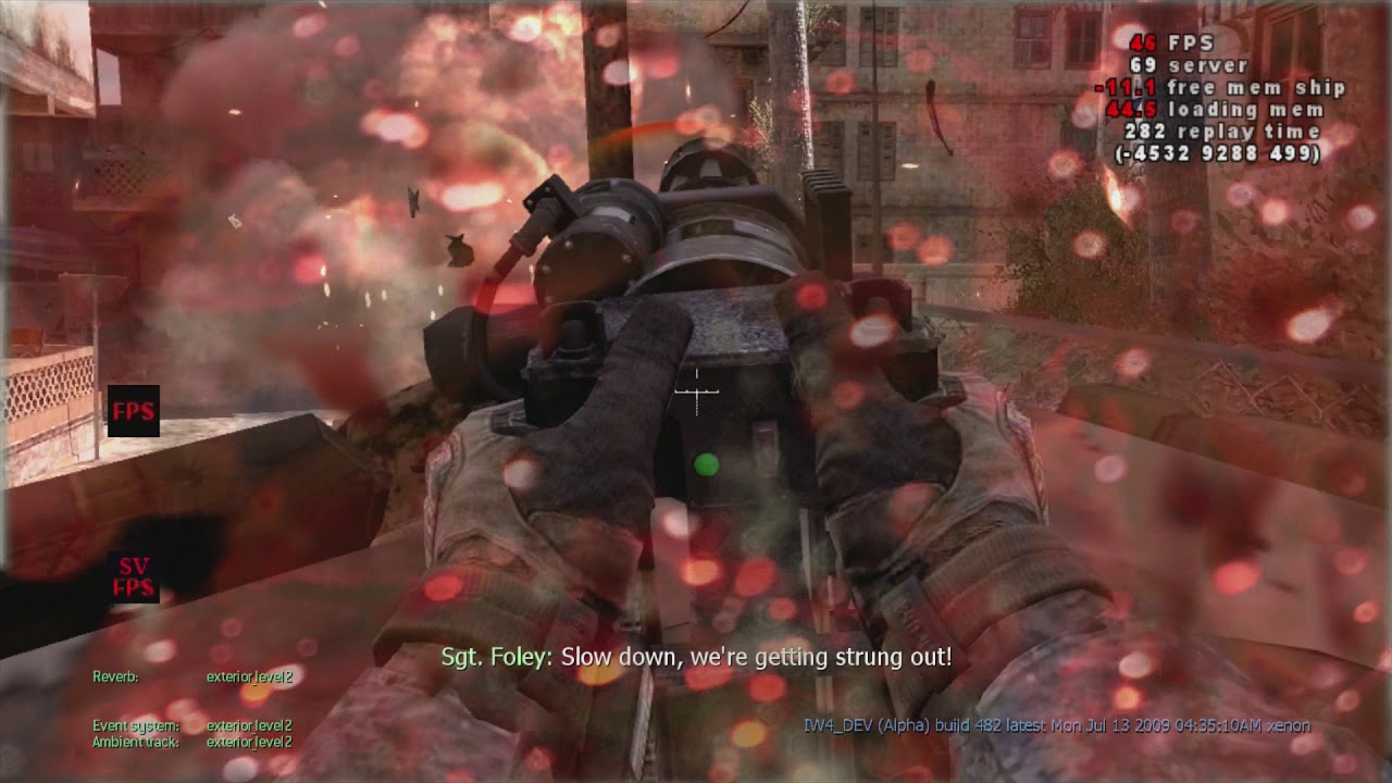 Team Player Modern Warfare 2 Alpha 482 Campaign Part 2 - YouTube