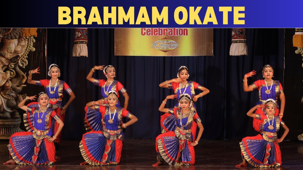 Brahmam Okate Group Version | Baratanatyam Dance Performance | # ...