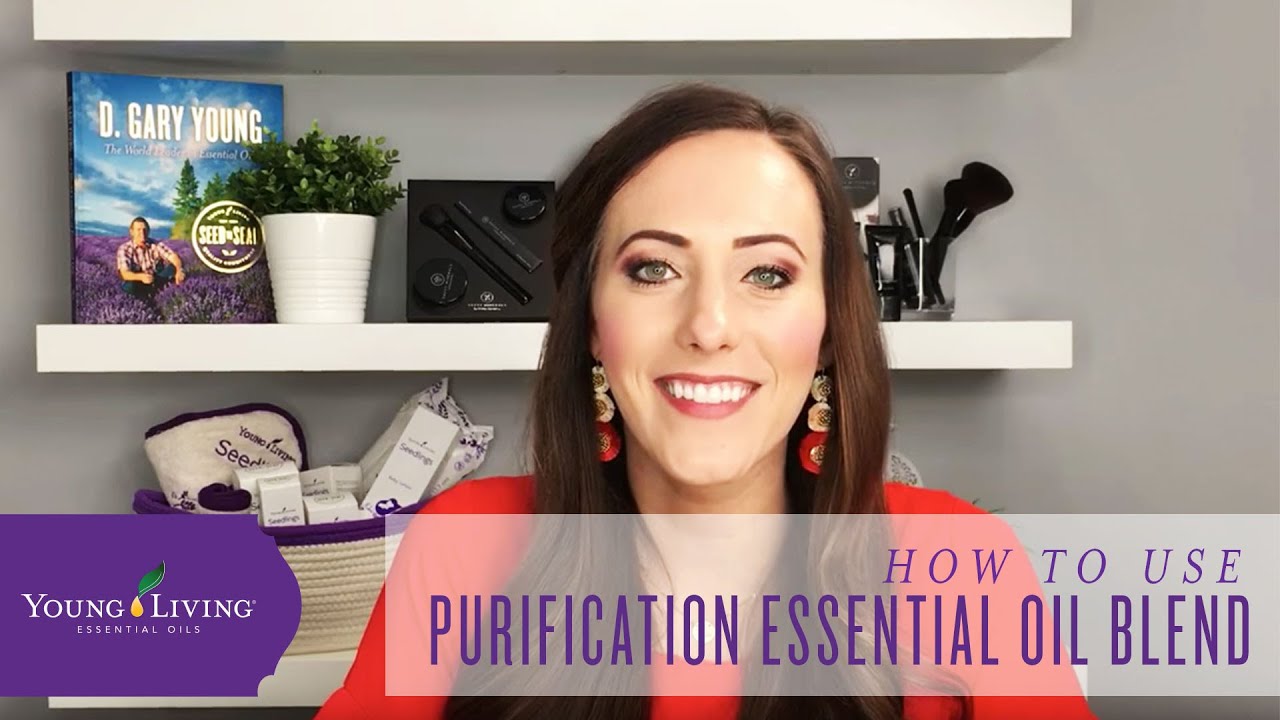 How to Use Purification Essential Oil Blend by Young Living - YouTube