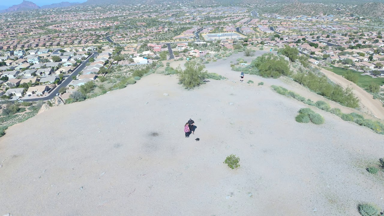 Spook Mountain 4K Drone Orbit Shot - YouTube