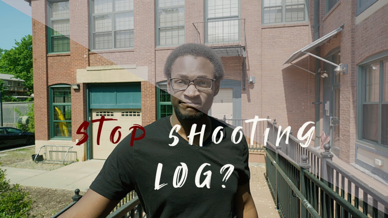 Is shooting in LOG a waste of time? - YouTube
