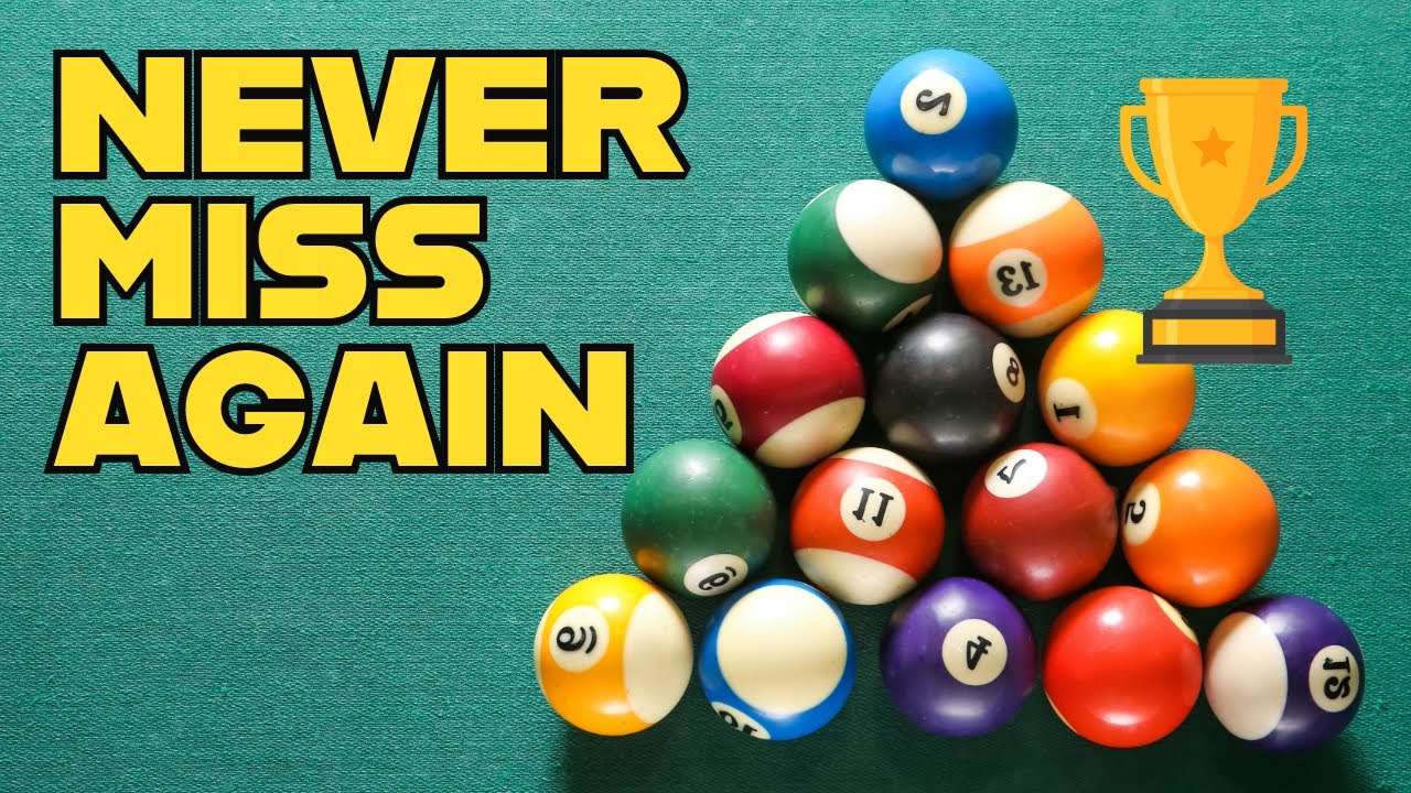 How To Practice Side Spin Without Missing In Pool - YouTube