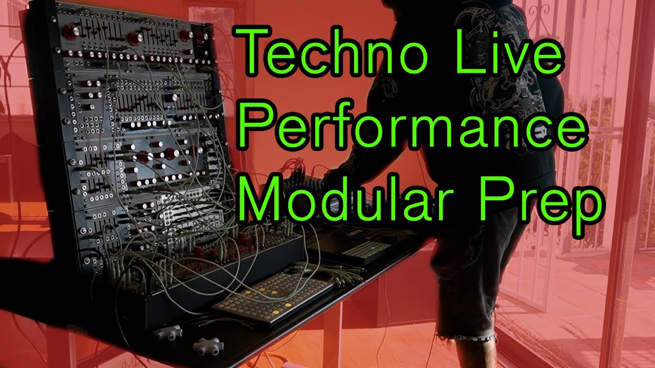 Techno Live Set Prep - YouTube