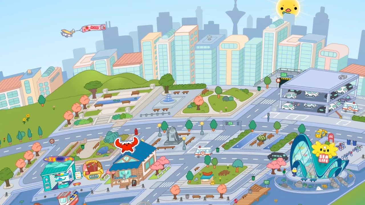 เกม Toca Light World Update แล้ว อัพเดทเมืองใหม่ แบบไม่ต้องเติมเกม ...