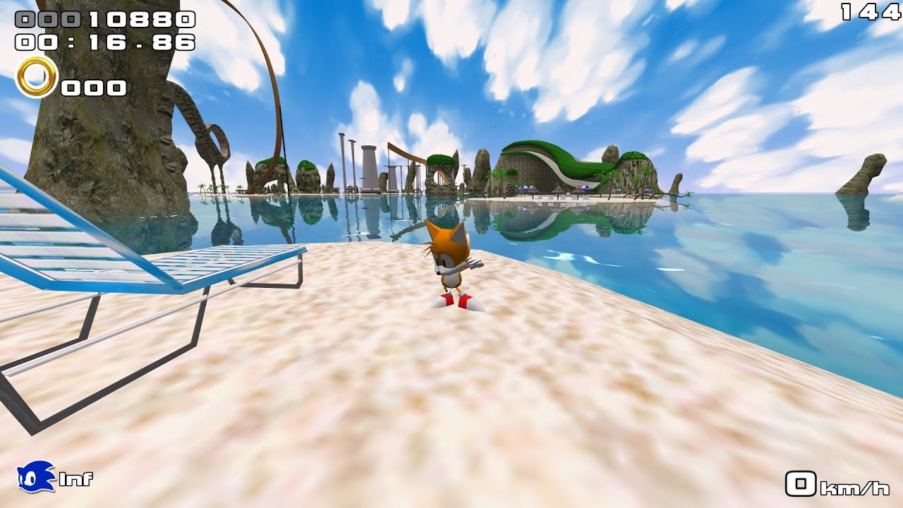 SAB2 - Emerald Coast (Tails) In 16.86 - YouTube