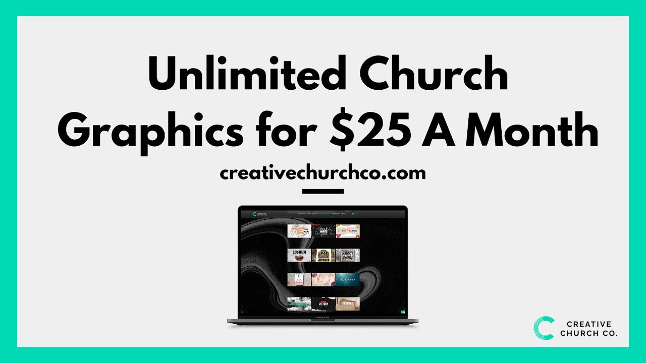 Creative Church Co. | Unlimited Church Graphics For $25 A Month - YouTube