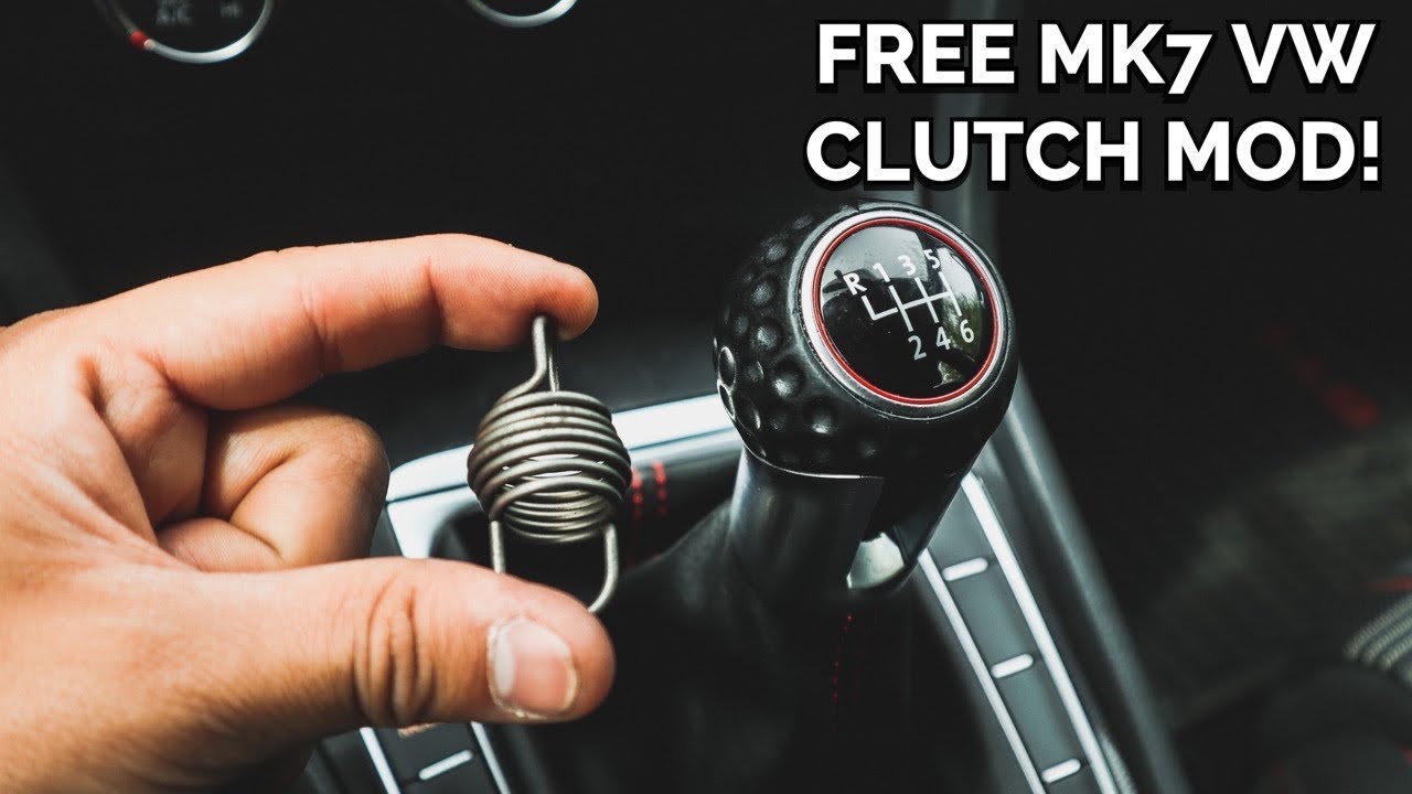 A FREE MUST DO Clutch Mod For Your MK7 GTI | Golf R! - YouTube