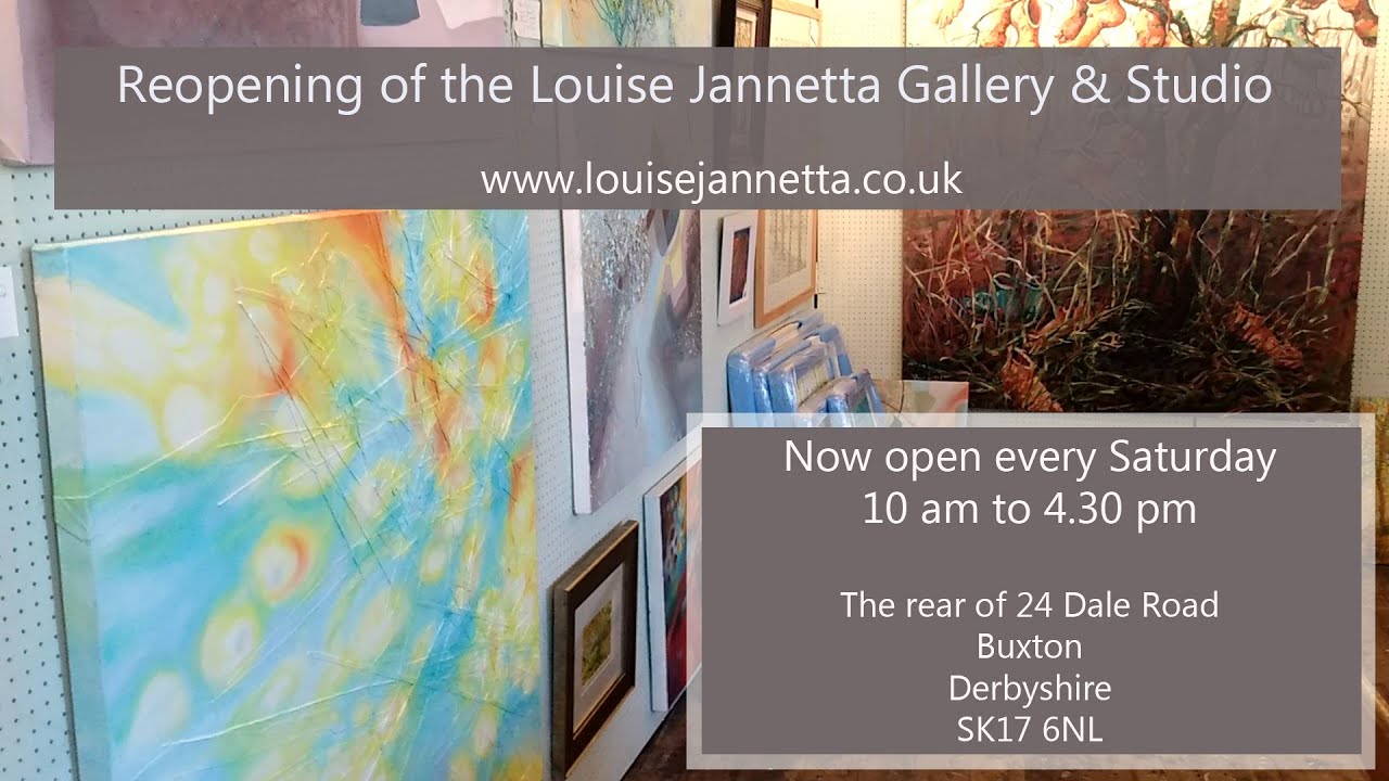 Reopening of the Louise Jannetta Gallery & Studio. - YouTube