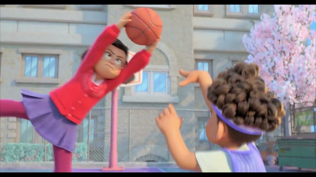 Mei Mei Basketball Shooting | Turning Red - YouTube