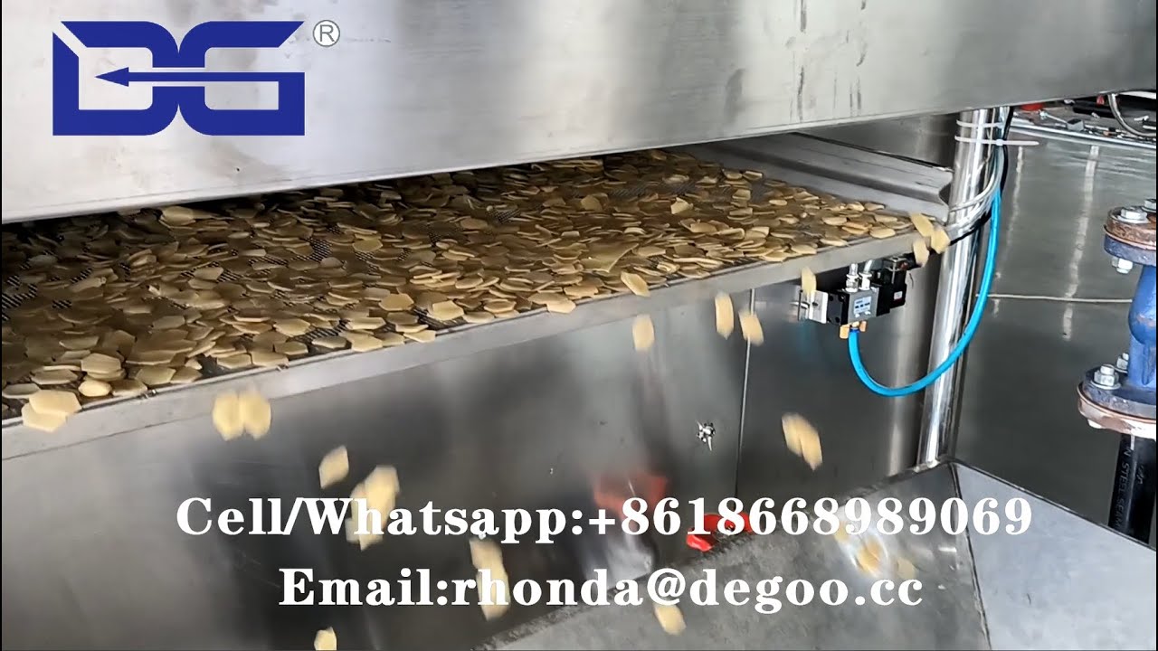 2d pellet fryums papad chips production line wheat pellet snacks ...