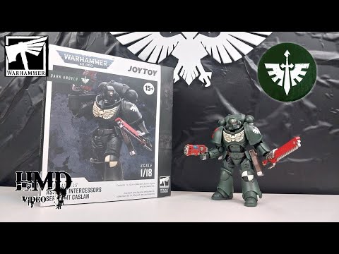 Space Marines Dark Angels Intercessor, Sergeant Caslan, Warhammer 40k ...
