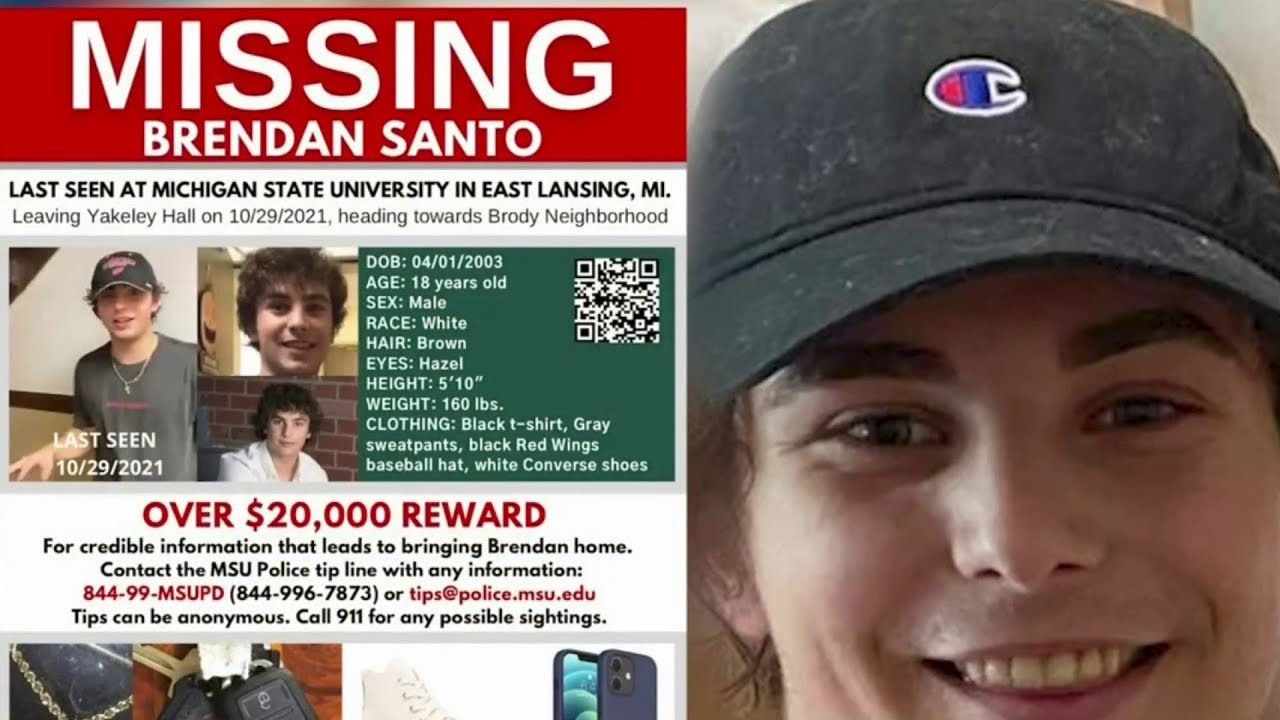 Search for Brendan Santo nears 3 months after disappearance on Michigan ...