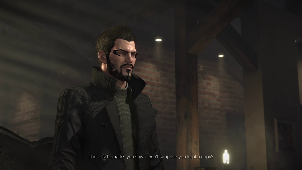Deus Ex Mankind Divided [Jensen confronts Sarif](Icarus confronts ...