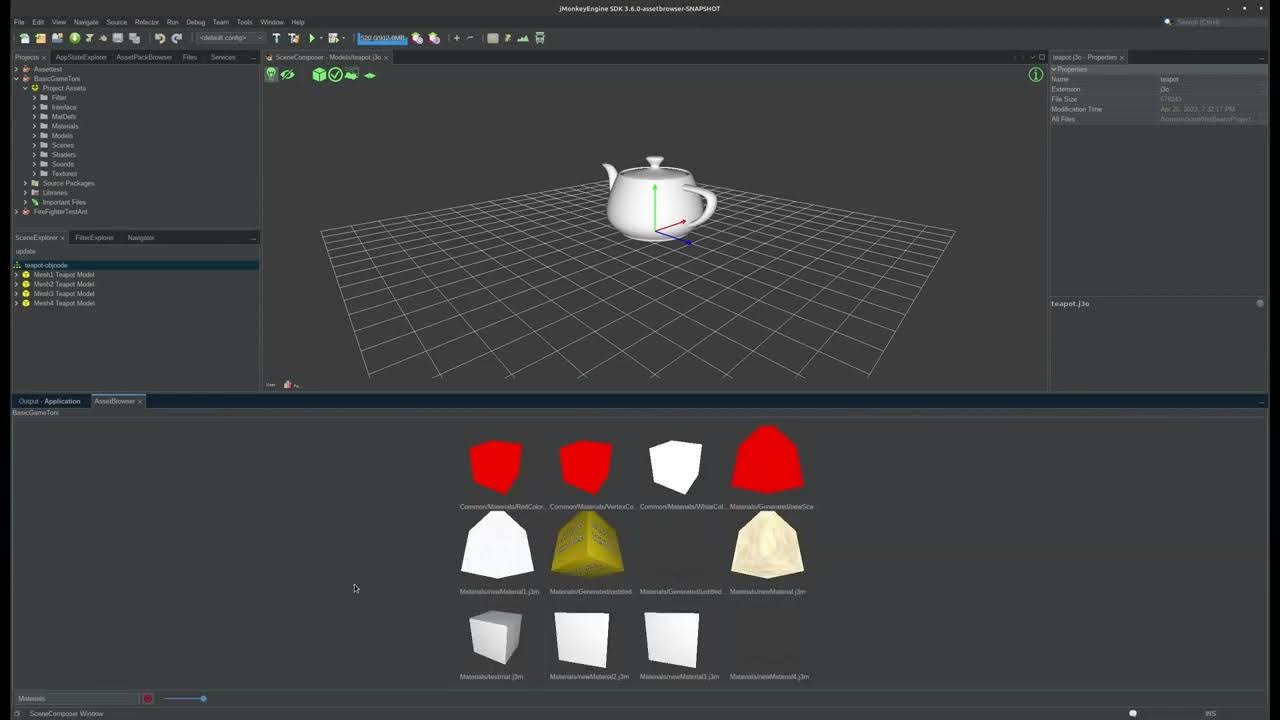 jMonkeyEngine SDK Assetbrowser - YouTube