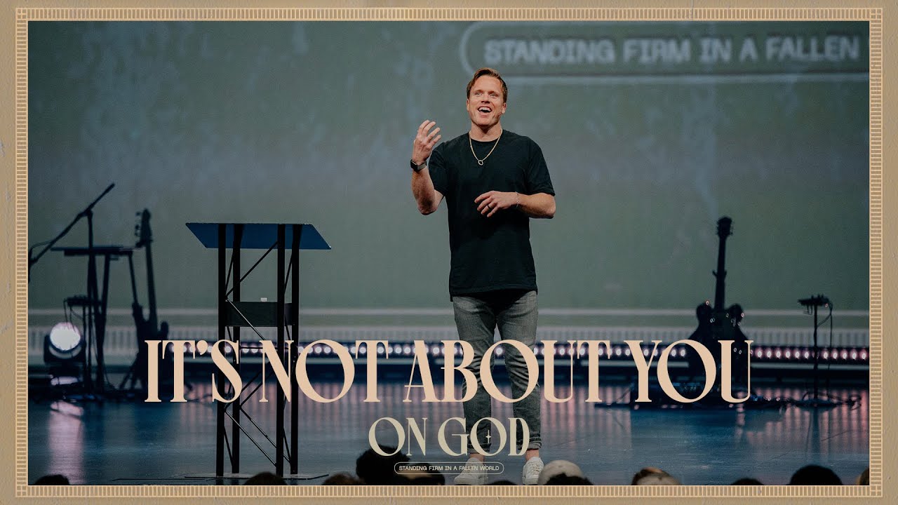 It's Not About You | David Marvin - YouTube