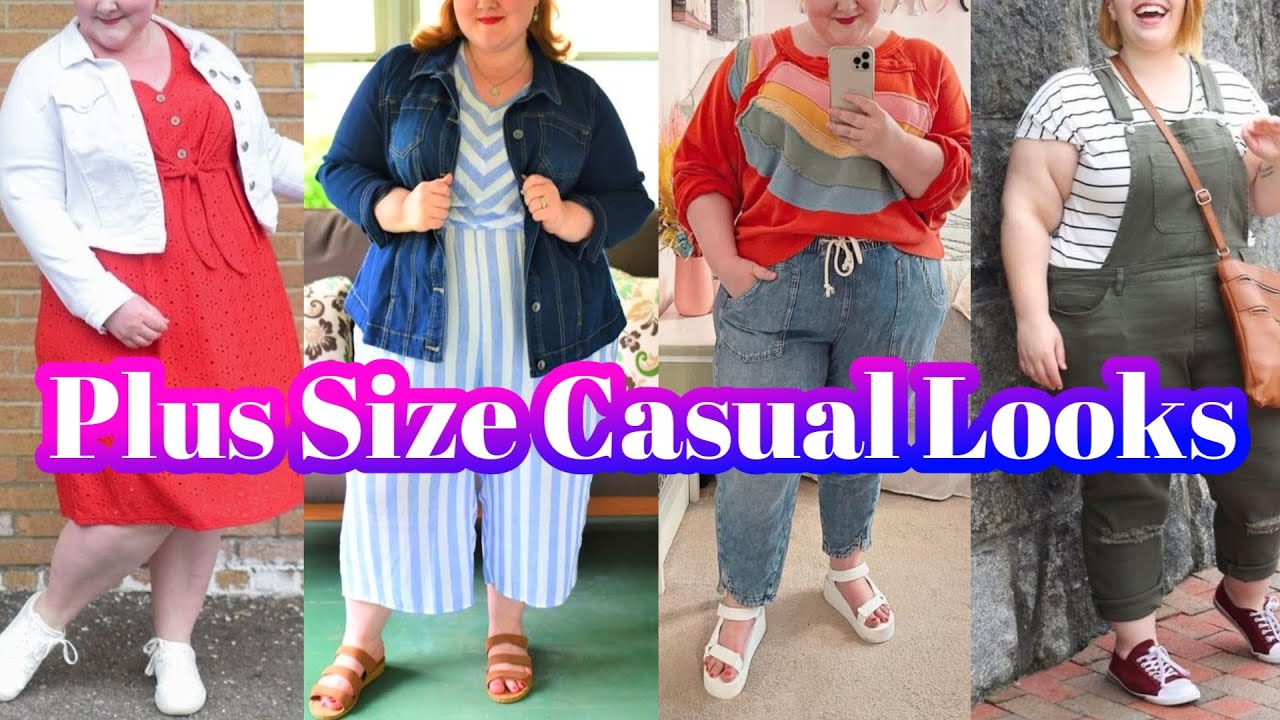 Everyday Outfit Ideas For Plus Size Women || Plus Size Casual Looks ...