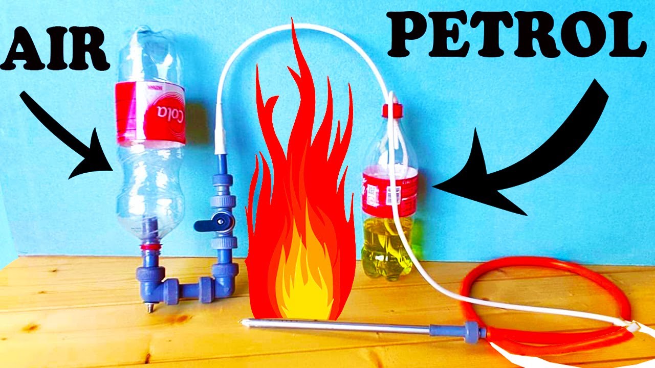 how to make gas from gasoline, ncook with gas - YouTube
