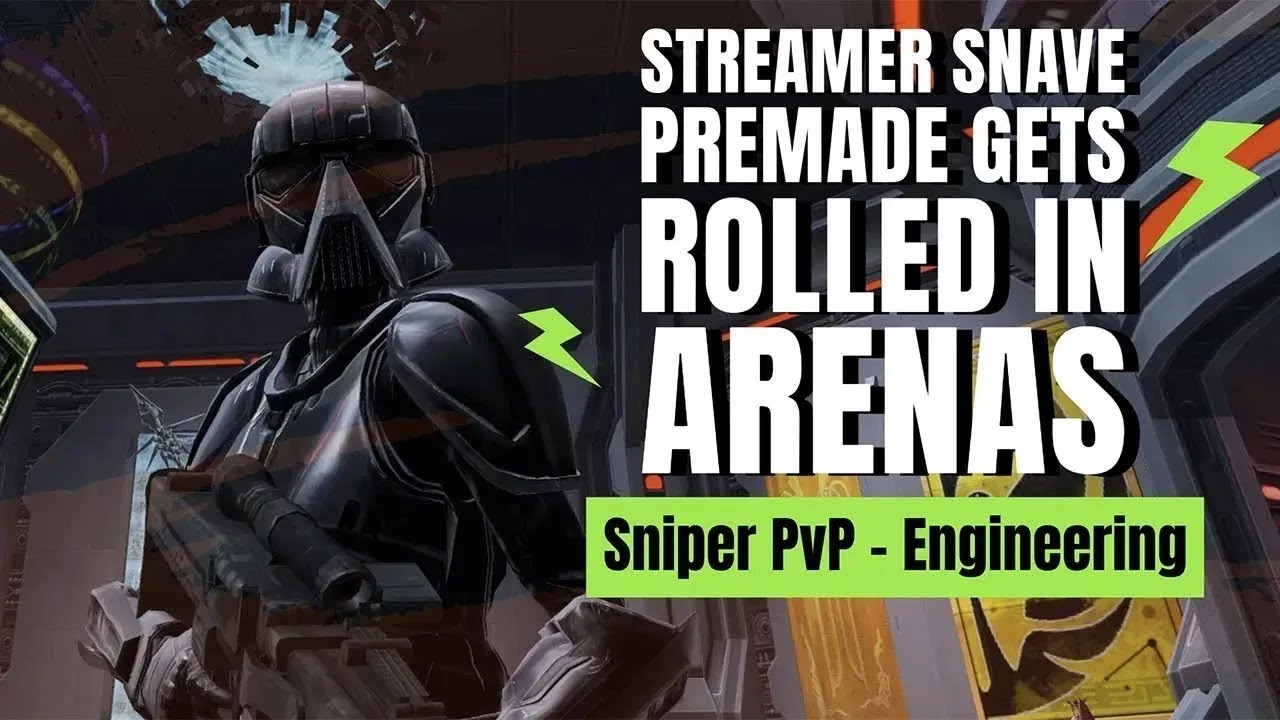 Arena PvP SWTOR (vs Snave Streamer) | Sniper - Engineering - PvP 7.5 ...