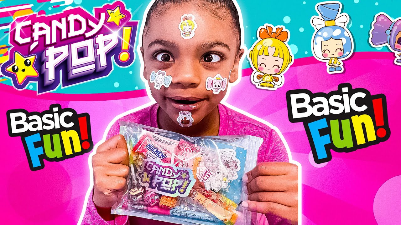 BASICFUN TOYS: CANDYPOPS TOY REVIEW AND UNBOXING - YouTube