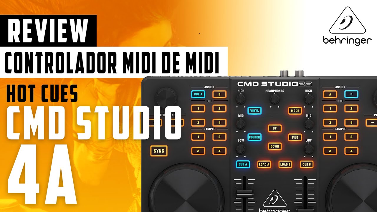 Behringer Video Manual: CMD Studio 4a Hot Cues - YouTube