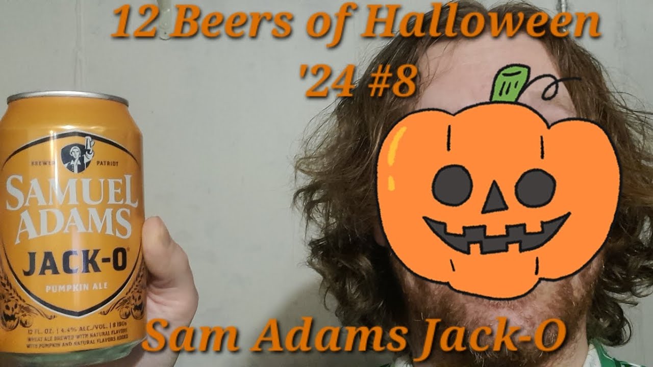 12 Beers of Halloween '24 #8: Sam Adams Jack-O Pumpkin Ale - YouTube