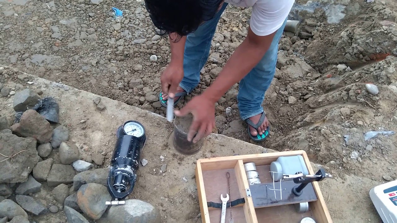 Field Procedures of soil compaction, FDD Test - YouTube