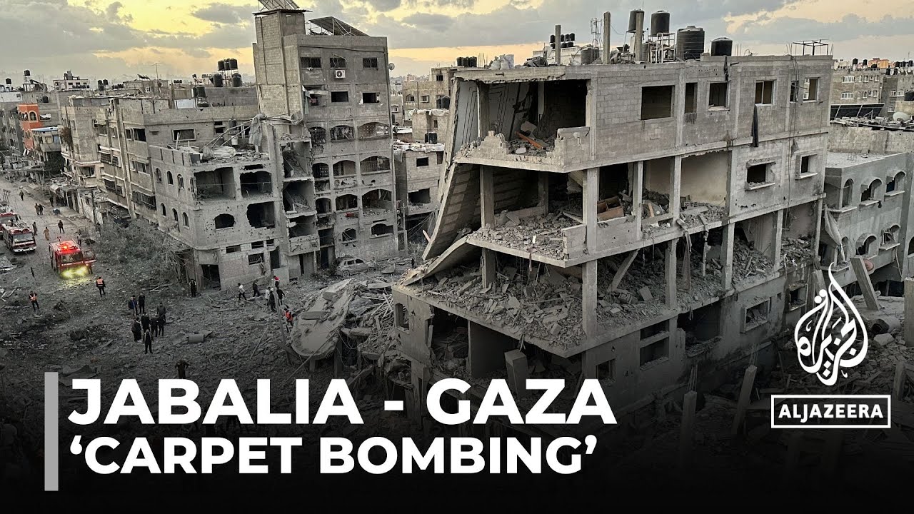 'Carpet bombing' in Jabalia: Dozens buried under debris after Israeli ...